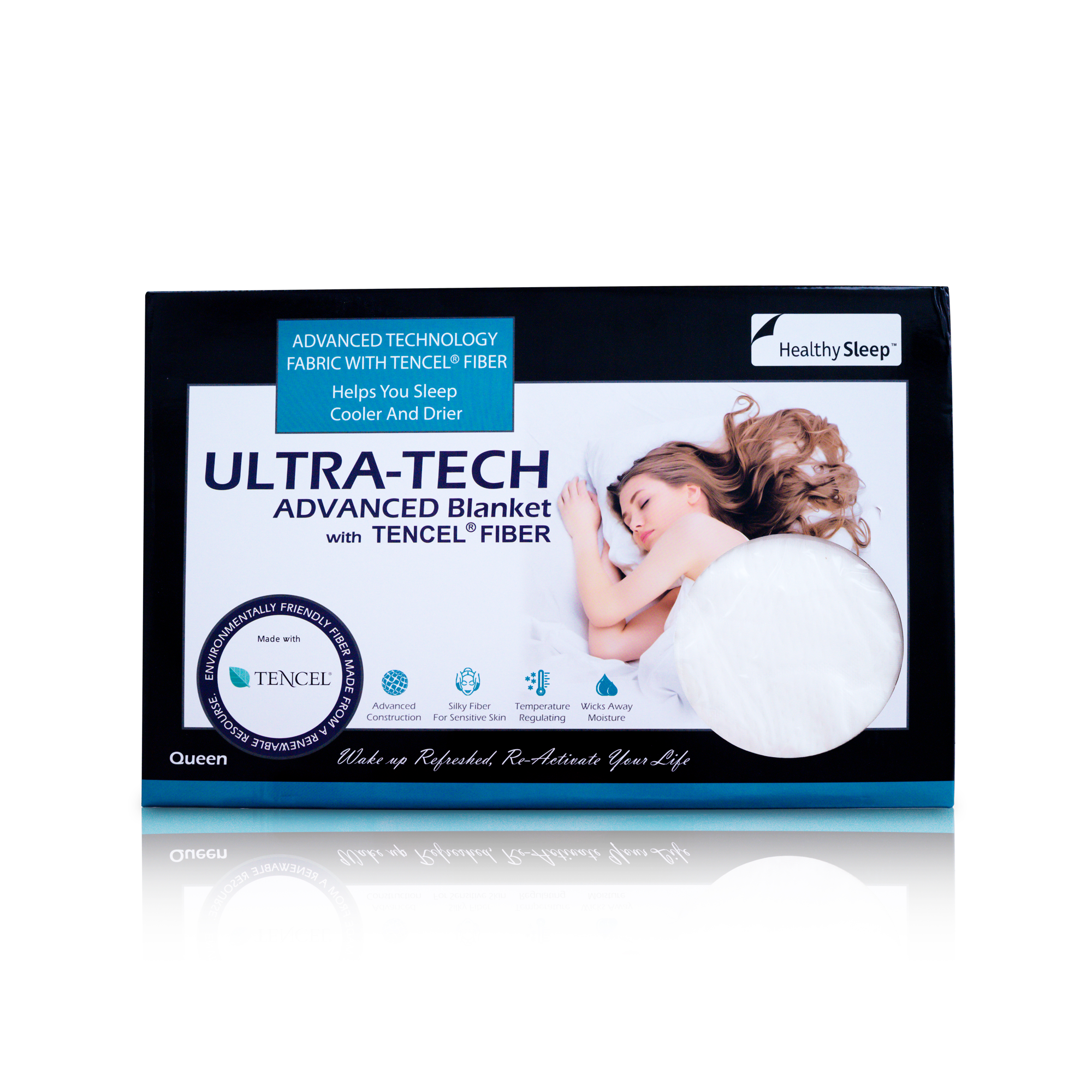 Ultra-Tech‚ Advanced Blanket with Tencel Fiber – Healthy Sleep™