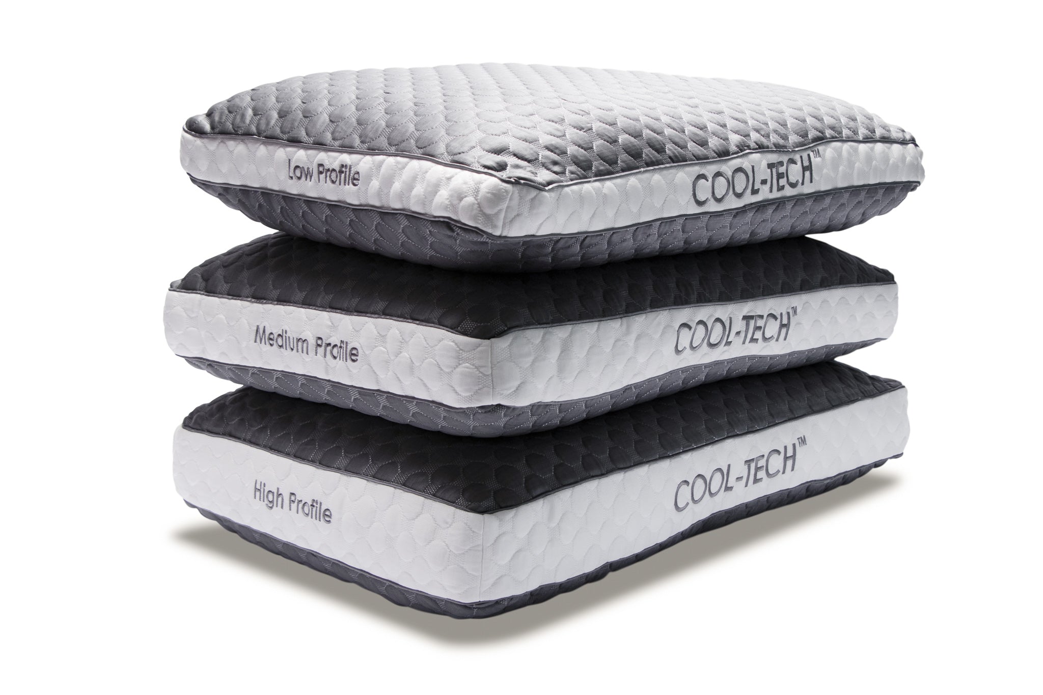 Cool-Tech™ Graphite Refresh & Chill Pillow – Healthy Sleep™